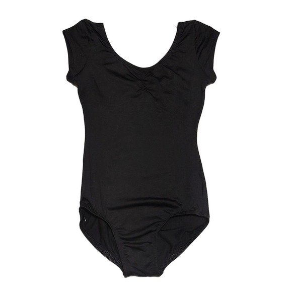 Body Wrappers | Other | Body Wrappers Pinch Front Capsleeved Leotard ...